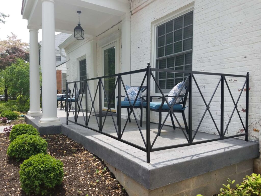 Ornamental and Custom Iron Handrails