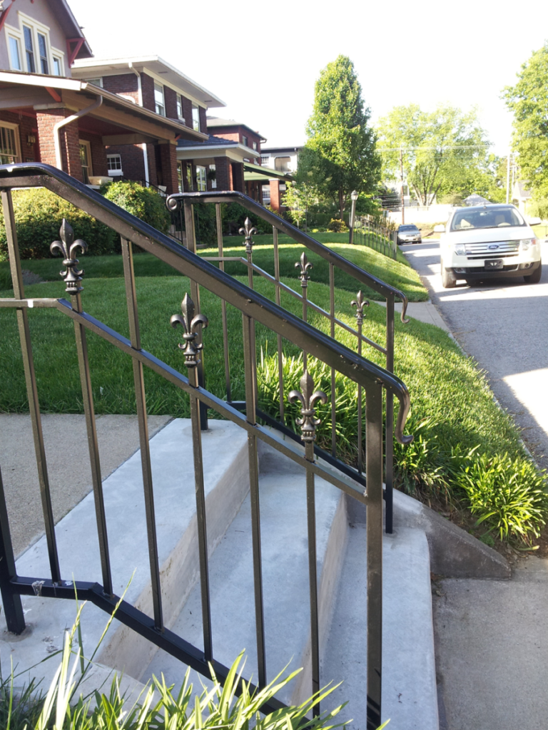 Ornamental and Custom Iron Handrails
