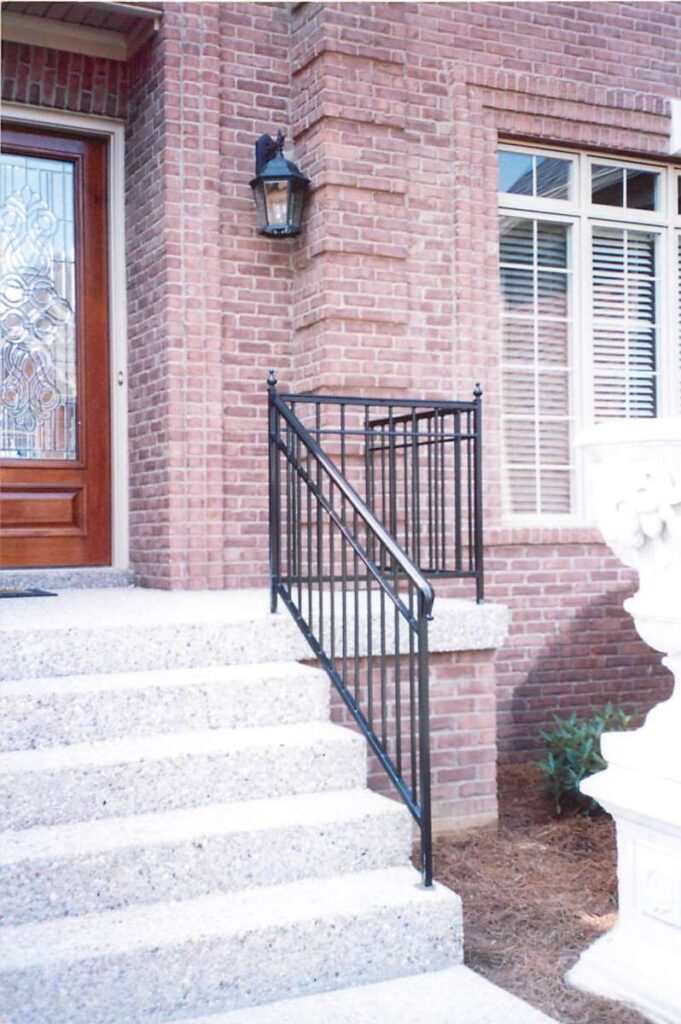 Ornamental and Custom Iron Handrails